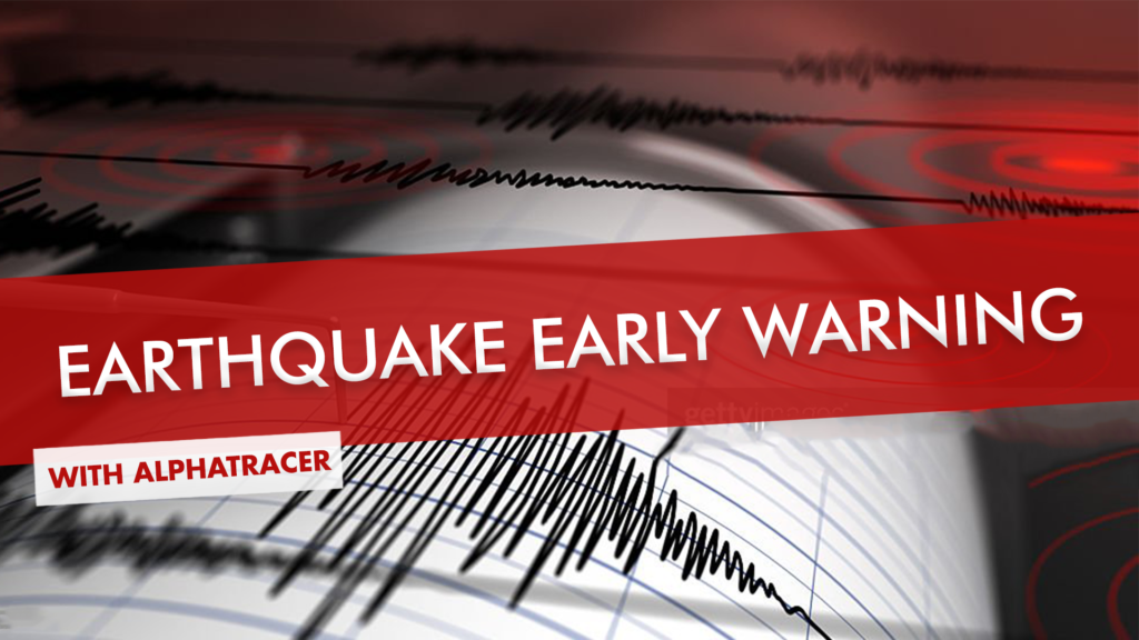 Earthquake early warning with radon sensor technology